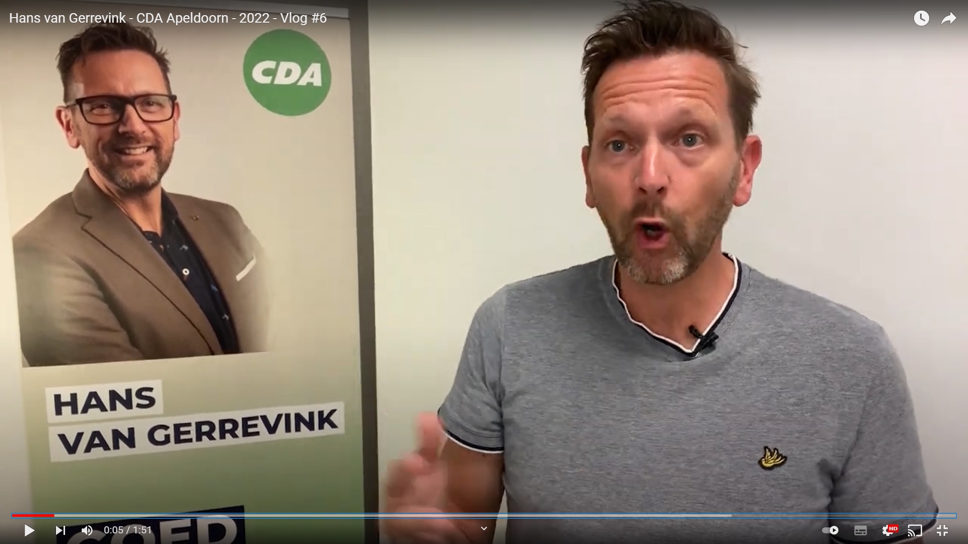 Gemeentepolitiek in minder dan 2 minuten - Vlog #6 - Hans van Gerrevink ...